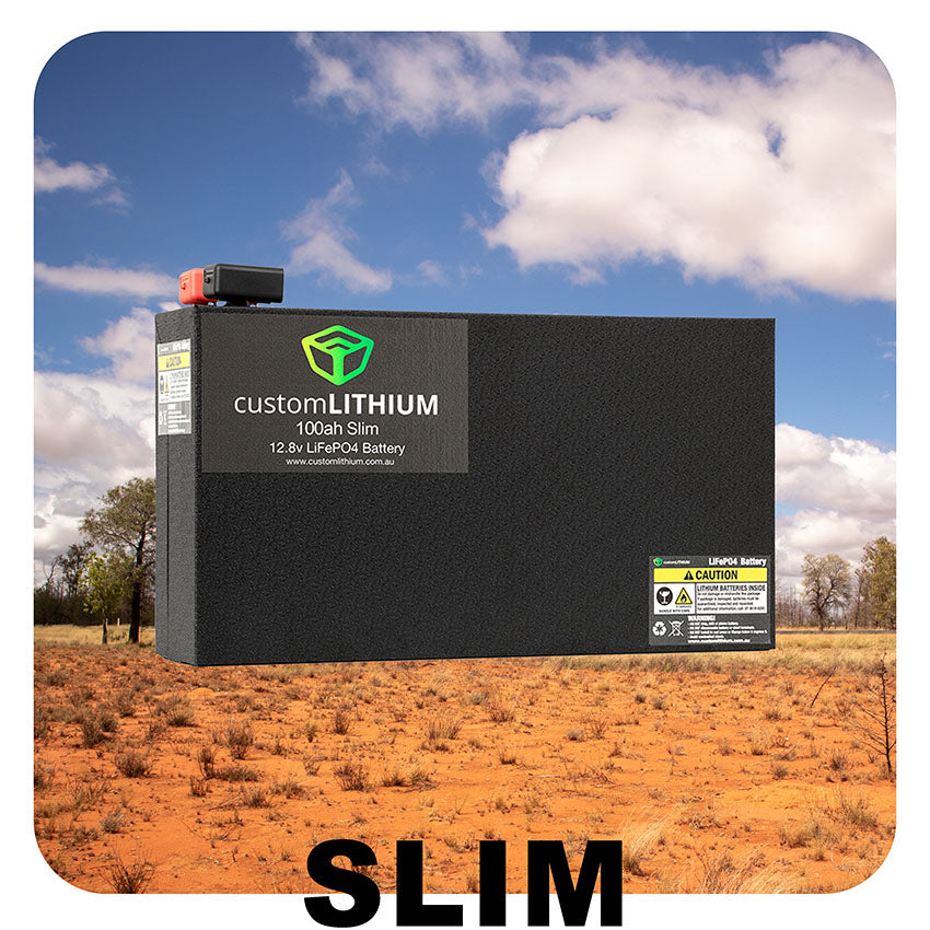 Custom Lithium Slim Lithium Batteries – MAKS Caravan Centre