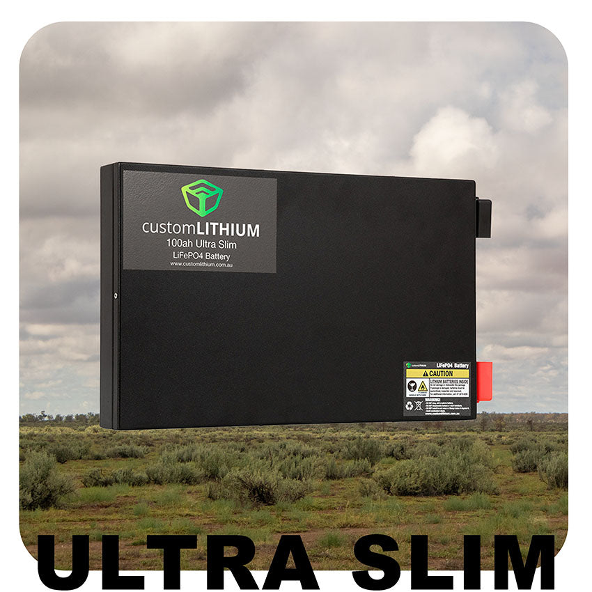 Custom Lithium Ultra Slim Lithium Batteries – MAKS Caravan Centre