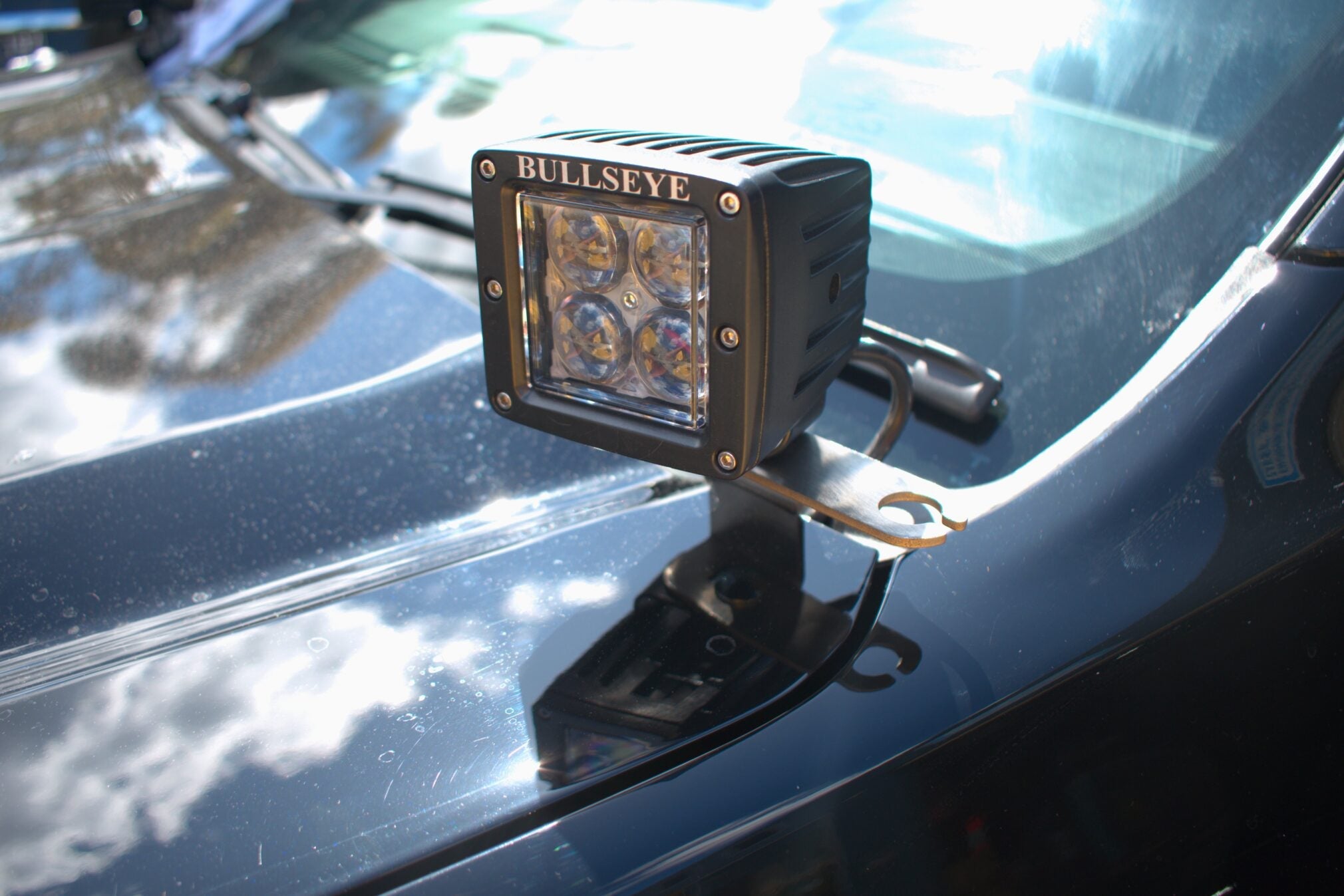 Bullseye Bonnet Hinge Pod Light Brackets – MAKS Caravan Centre