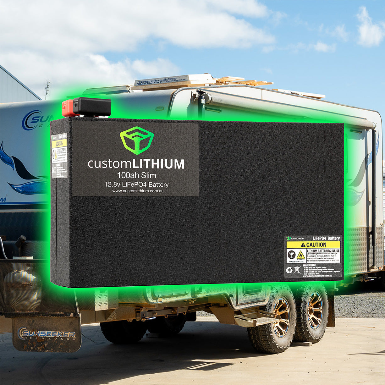 Custom Lithium - Australian Made Lithium Batteries – MAKS Caravan Centre
