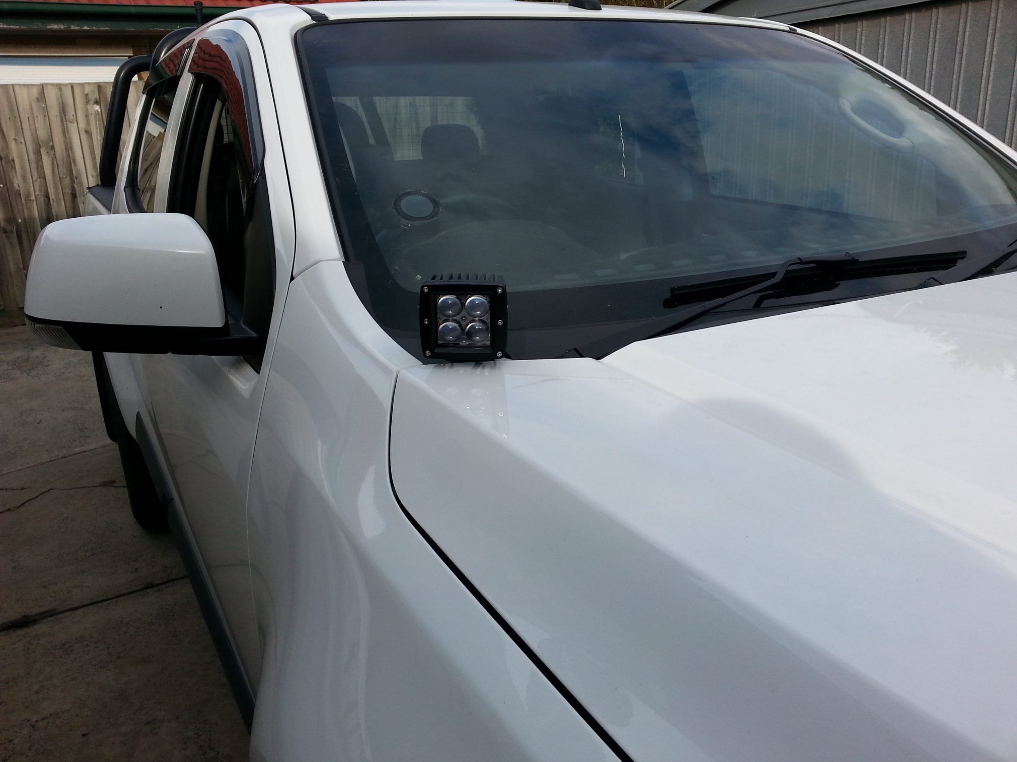 Holden RG Colorado Bonnet Ditch Light Bracket – MAKS Caravan Centre