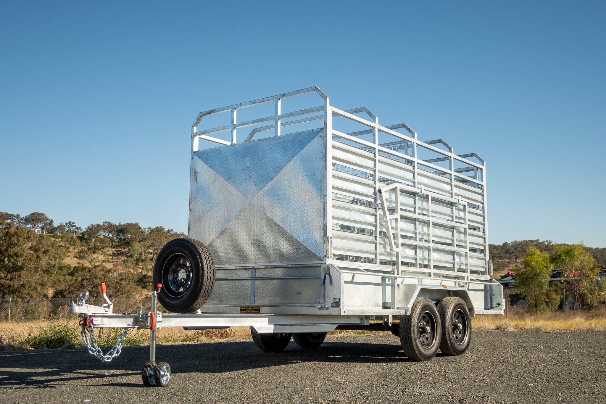 Cattle Crate Trailer for Sale Toowoomba – MAKS Caravan Centre