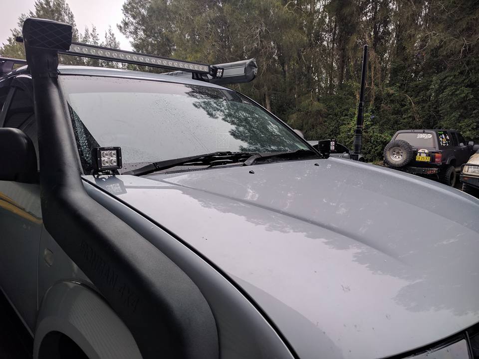 Mitsubishi Triton MQ/MR Bonnet Aerial/Light Bracket – MAKS Caravan Centre