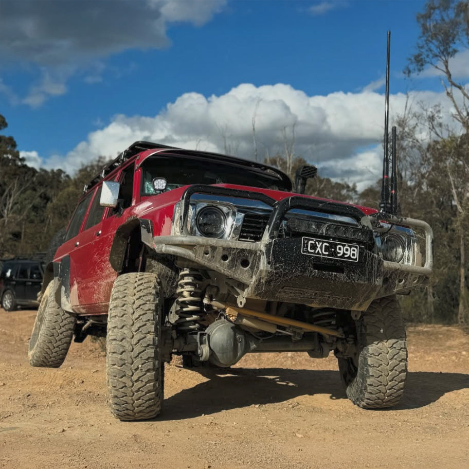 Nissan GQ Patrol Bonnet Aerial/Light Bracket – MAKS Caravan Centre
