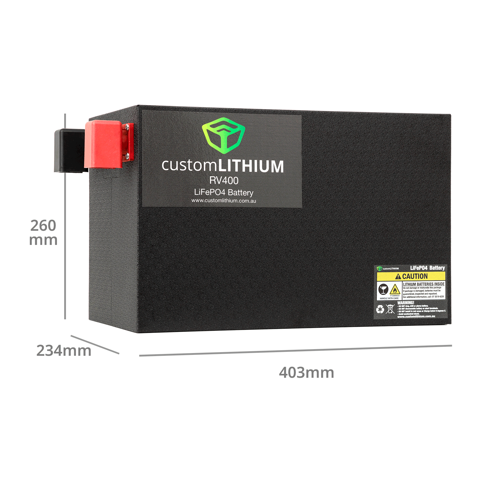 Australian Made Custom Lithium 400Ah Caravan Battery – MAKS Caravan Centre