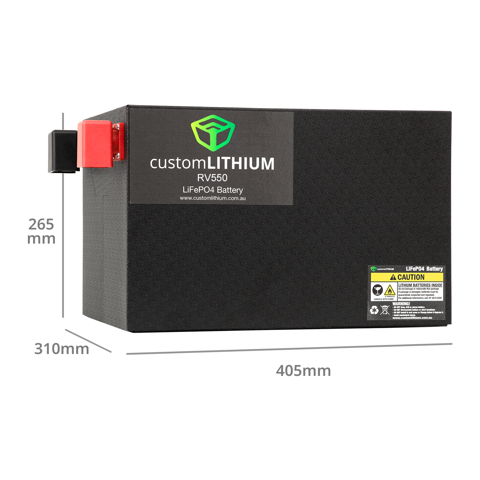 Australian Made Custom Lithium 12V 550Ah Caravan Battery – MAKS Caravan ...